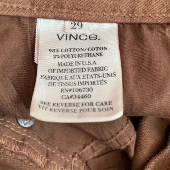 Vince | Pants & Jumpsuits | Vince Lola Stovepipe Vicuna Skinny Jean ...